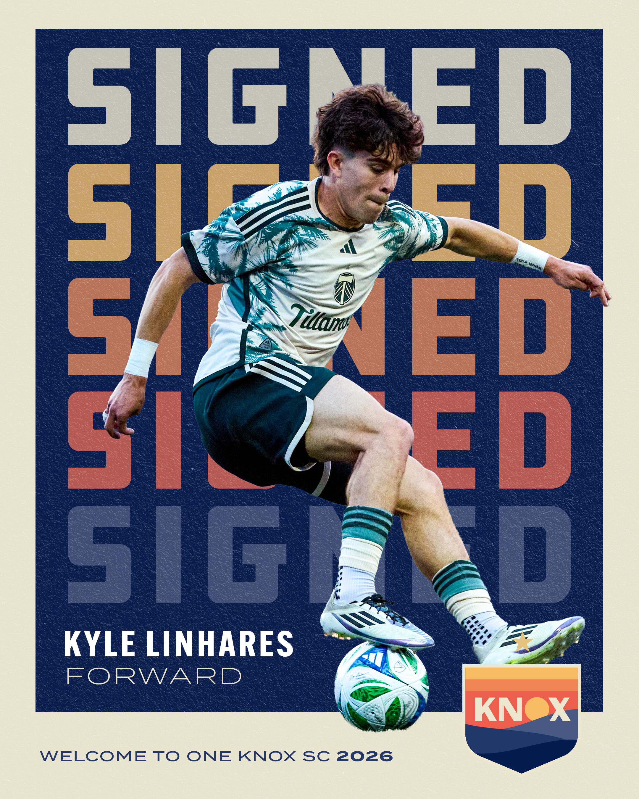 Kyle Linhares Signs for One Knoxville SC - One Knoxville Sporting Club
