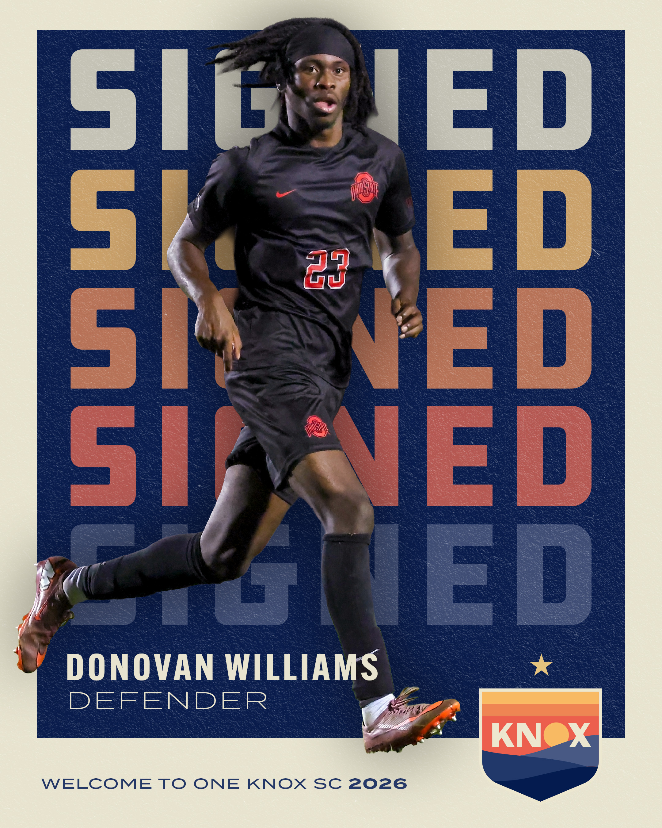 Donovan Williams Signs First Professional Contract with One Knoxville ...
